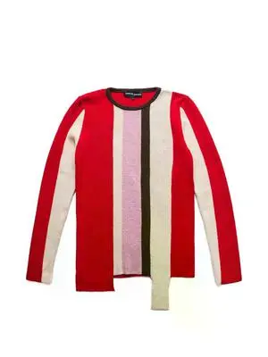 EDWARD CUMING Intarsia Striped Top