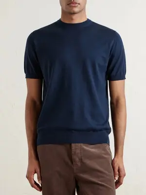 Boglioli Garment-dyed Cotton T-shirt