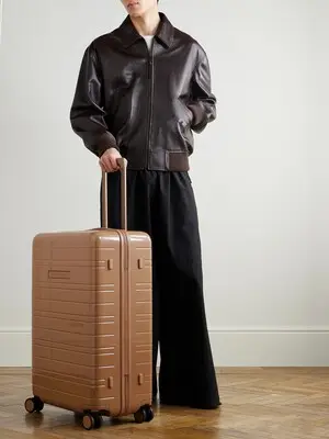 HORIZN STUDIOS H7 Essential Hardshell Check-in Suitcase - Brown
