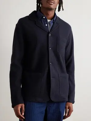 Hartford Wool Knit Blazer
