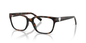 Tiffany & Co. Full Rim Rectangle Eyeglasses - Havana