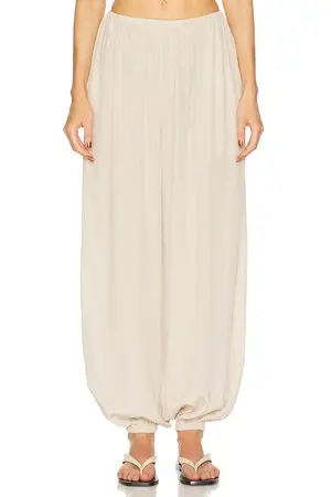 EAVES X Jasmine Tookes Kai Balloon Pant - Stone