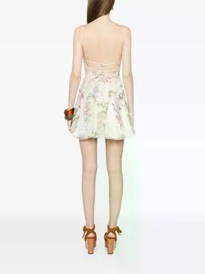 Charo Ruiz Ibiza Marlene Floral-print Mini Dress