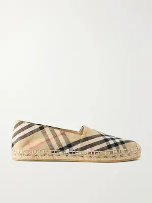 Burberry Slip On Espadrilles