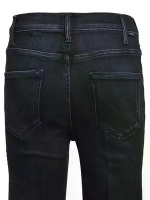 MOTHER The Hustler Frayed Jeans - Black
