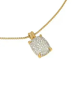 David Yurman Chatelaine Elongated Pendant Necklace