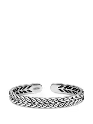 David Yurman Chevron Flex Bracelet - Silver