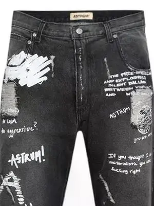 ASTRUM Dedication Printed Jeans