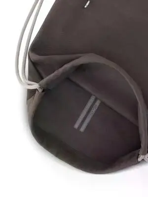 Rick Owens Leather Drawstring Backpack
