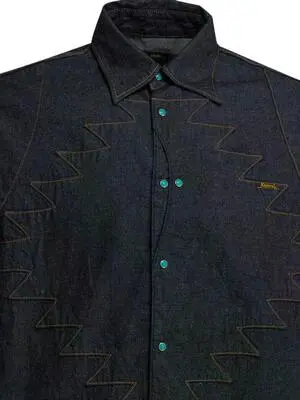 Kapital Zigzag Embroidery Shirt