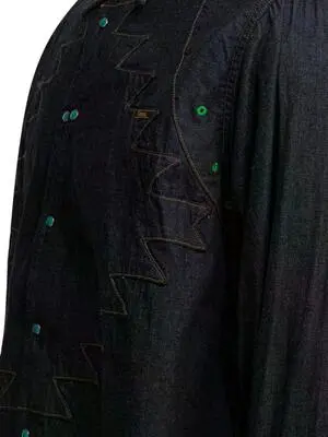Kapital Zigzag Embroidery Shirt