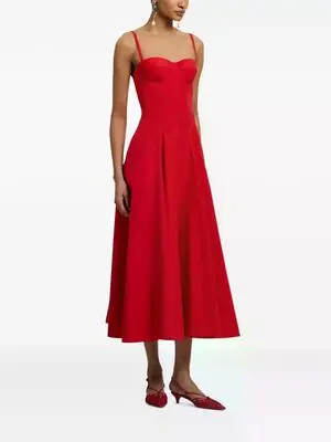 Ralph Lauren Marigot Spaghetti-strap Midi Dress