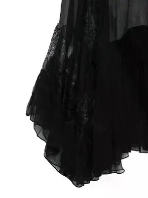 MES DEMOISELLES Deccala Lace Ruffled Shirt