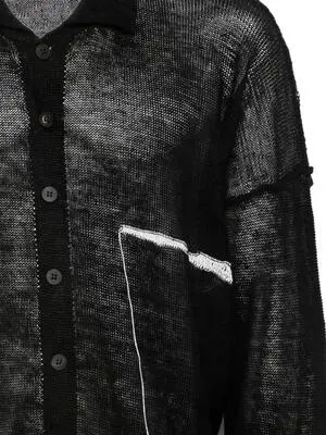 Isabel Benenato Button Knitted Shirt