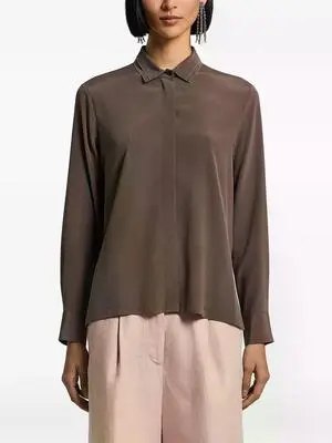 Peserico Buttoned Collared Shirt