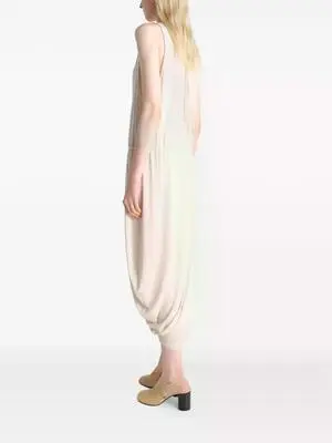 LEMAIRE Draped Asymmetric Dress - Neutrals