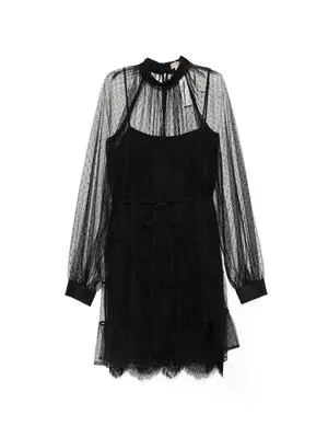 Twinset Sheer Cocktail Dresses
