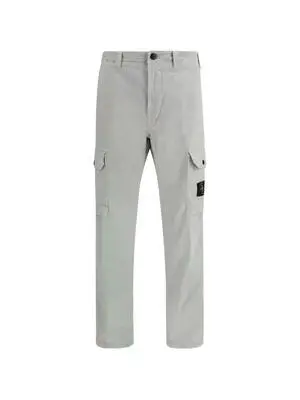 Stone Island Light Wash Pants For Men