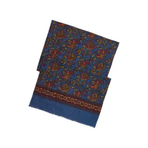 Ralph Lauren Paisley Linen-blend Scarf