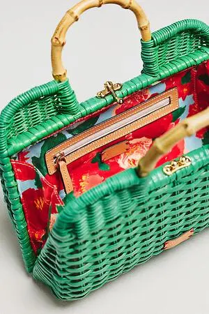 FRANCES VALENTINE Buzzy Basket Handbag