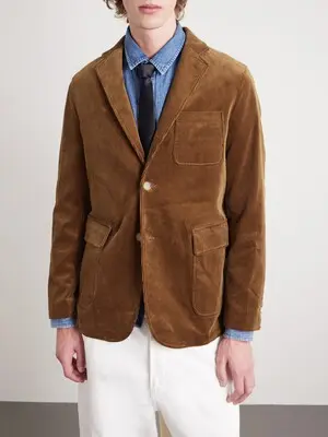 BEAMS Cotton-corduroy Blazer
