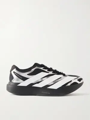 Adidas Adizero Evo Sl Exo Striped Metallic Sneakers - Silver