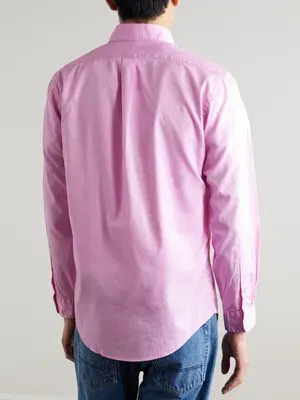 Polo Ralph Lauren Logo-embroidered Cotton Shirt - Pink