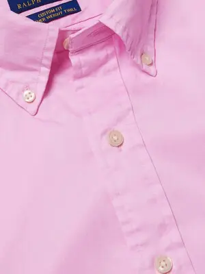 Polo Ralph Lauren Logo-embroidered Cotton Shirt - Pink