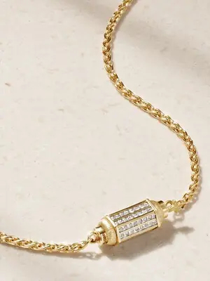 MARIE LICHTENBERG 18-karat Diamond Necklace - Gold