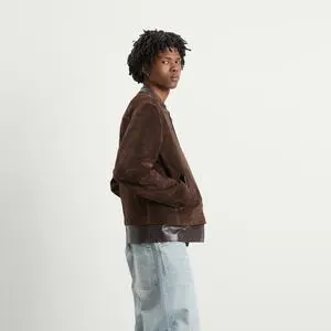 Our Legacy Suede Drift Jacket - Brown