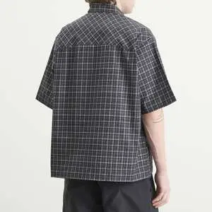 ROA Aair Floweave Printed Check Short Sleeve Shirt