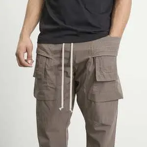 Rick Owens Creatch Cargo Trousers - Dust