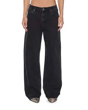 Ksubi Black Wash Jeans For Women