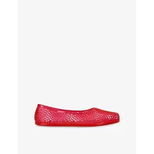 ANCIENT GREEK SANDALS Pvc Ballet Flats - Red