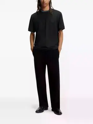 Hugo Logo-patch T-shirt - Black