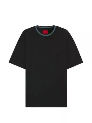 Hugo Logo-patch T-shirt - Black