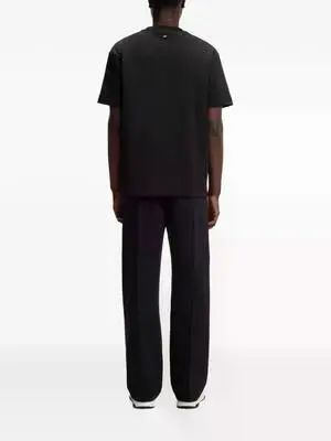 Hugo Logo-plaque T-shirt - Black