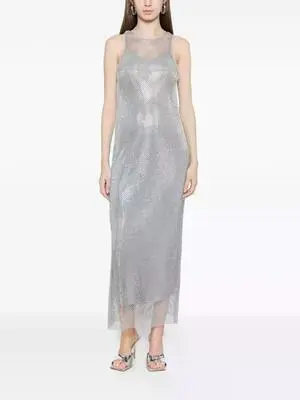 Marella Metallic Maxi Dress