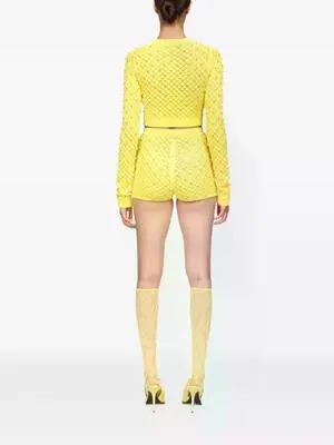 David Koma Button Embellished Cardigan