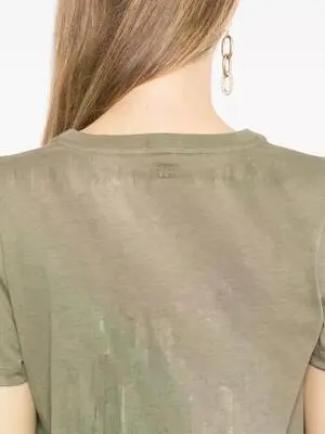 TOM FORD Crew Neck T-shirt - Green
