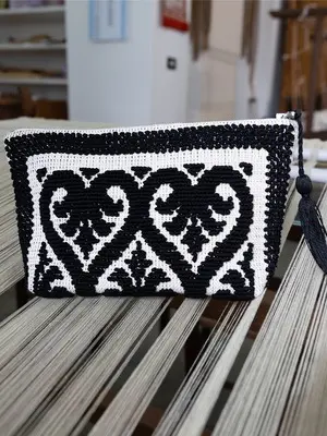 ATP ATELIER Costantine Small Pouch - Black