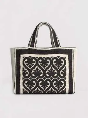 ATP ATELIER Costantine Cotton Tote Bag - Black