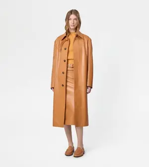 TOD'S Leather Skirt