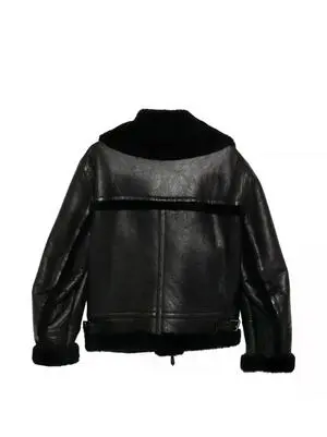 Bally Shearling Belted Jacket