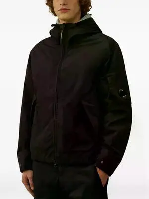 C.P. COMPANY Twill Hooded Lens Jacket