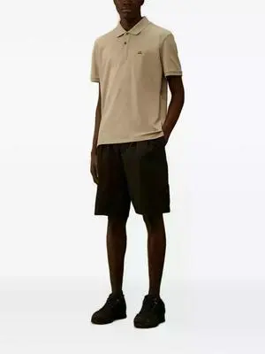 C.P. COMPANY Pleated Shorts - Black