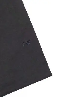 FAY Logo-embroidery Polo Shirt - Grey