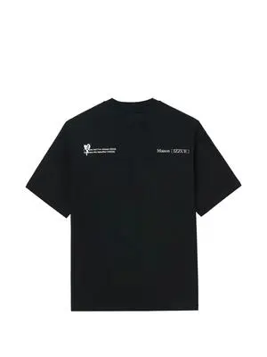 Izzue Logo-printed Short-sleeve T-shirt - Black