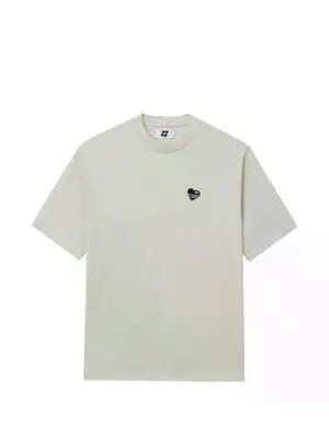 Izzue Heart-motif T-shirt - Neutrals