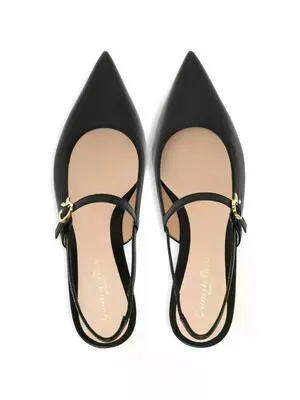GIANVITO ROSSI Allette Strap-detail Pumps - Black